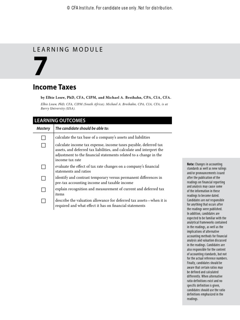 CFA Institute - 2024 CFA© Program Curriculum - Level Prerequisite Reading - Volume 3 - Financial ...