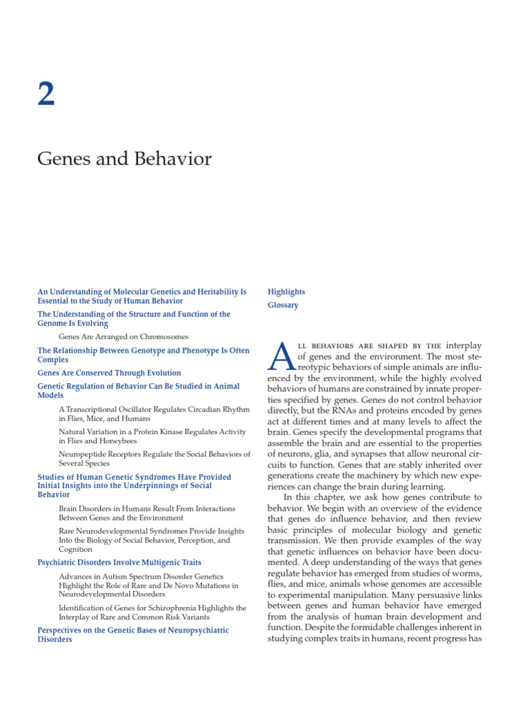 Capitulo 2 - Kandel | PDF | Gene | Rna