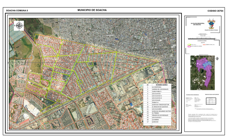 Comuna 3 Barrios Hacienda | PDF