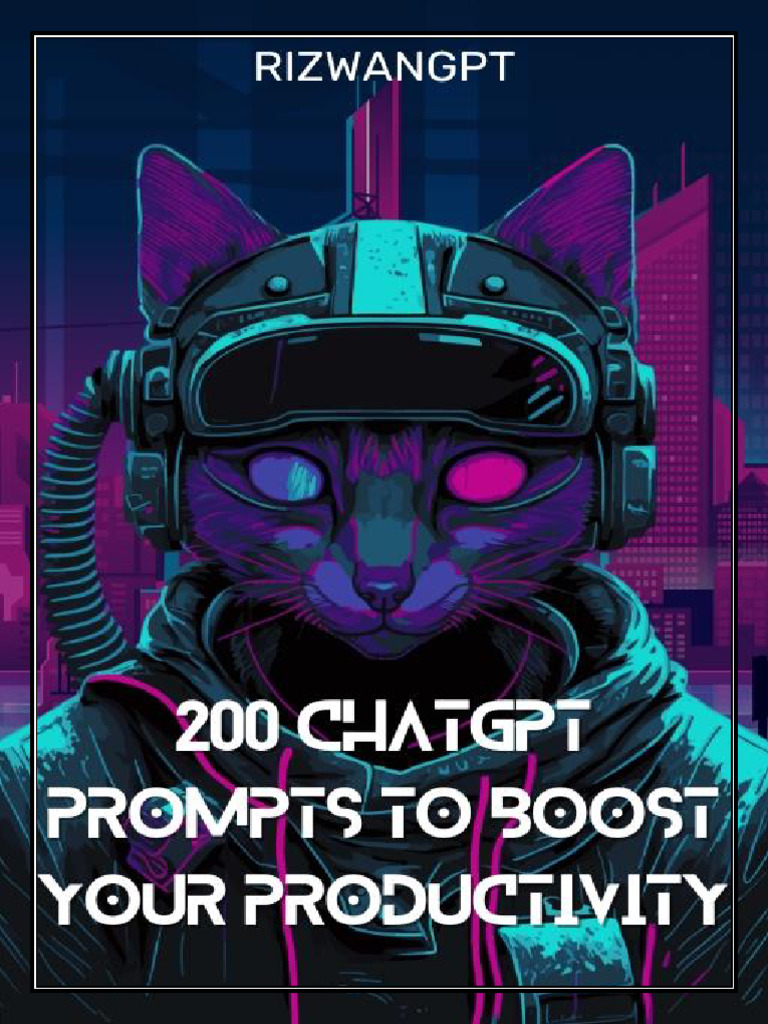 ChatGPT Prompts for Enhanced Productivity | PDF | Websites | Social Media