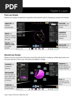 Planetary Orbit Simulator | PDF | Orbit | Velocity