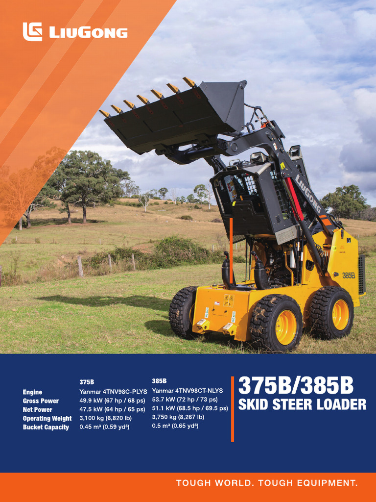LiuGong Minicargadora 375B - 385B Stage V ENG | PDF | Engines | Automotive Technologies