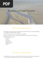 Landforms in a River's Lower Course | PDF | River Delta | River