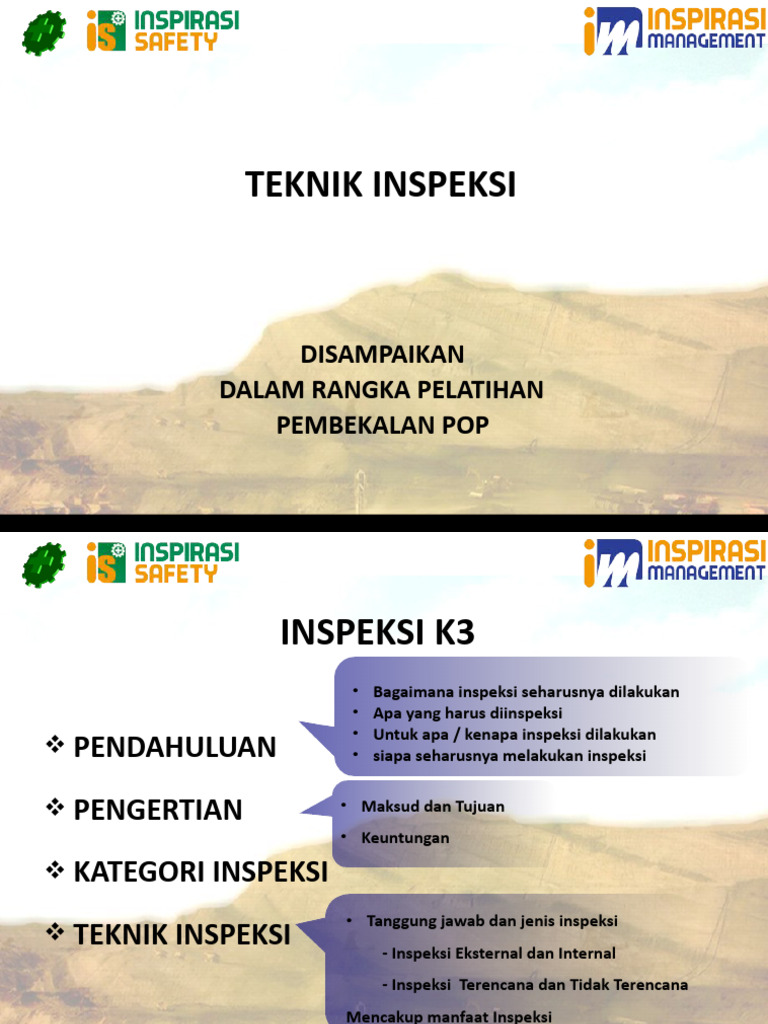 3. Teknik Inspeksi.ppt | PDF