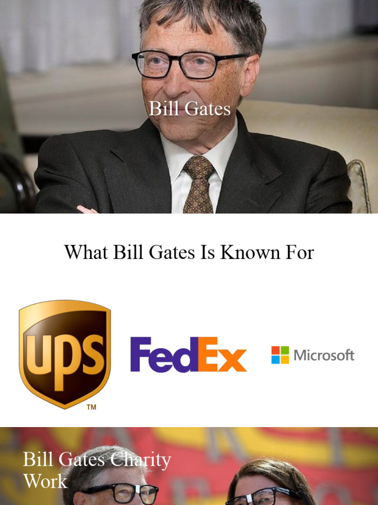 Bill Gates Power Point | PDF
