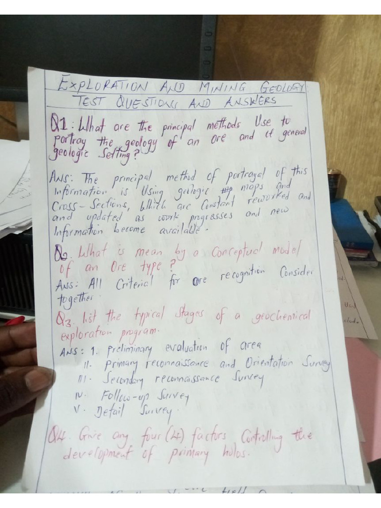 Exploration Test Questions and Answers | PDF