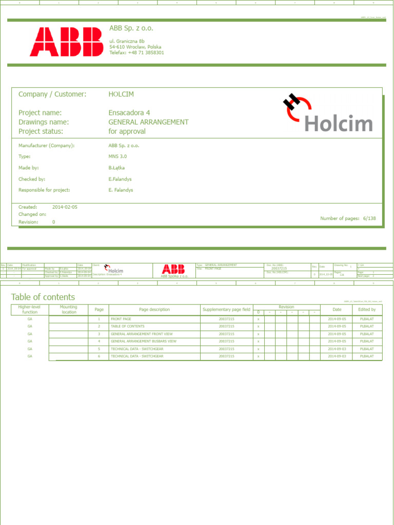 MCC Ensacadora 4 | PDF | Power (Physics) | Building Engineering