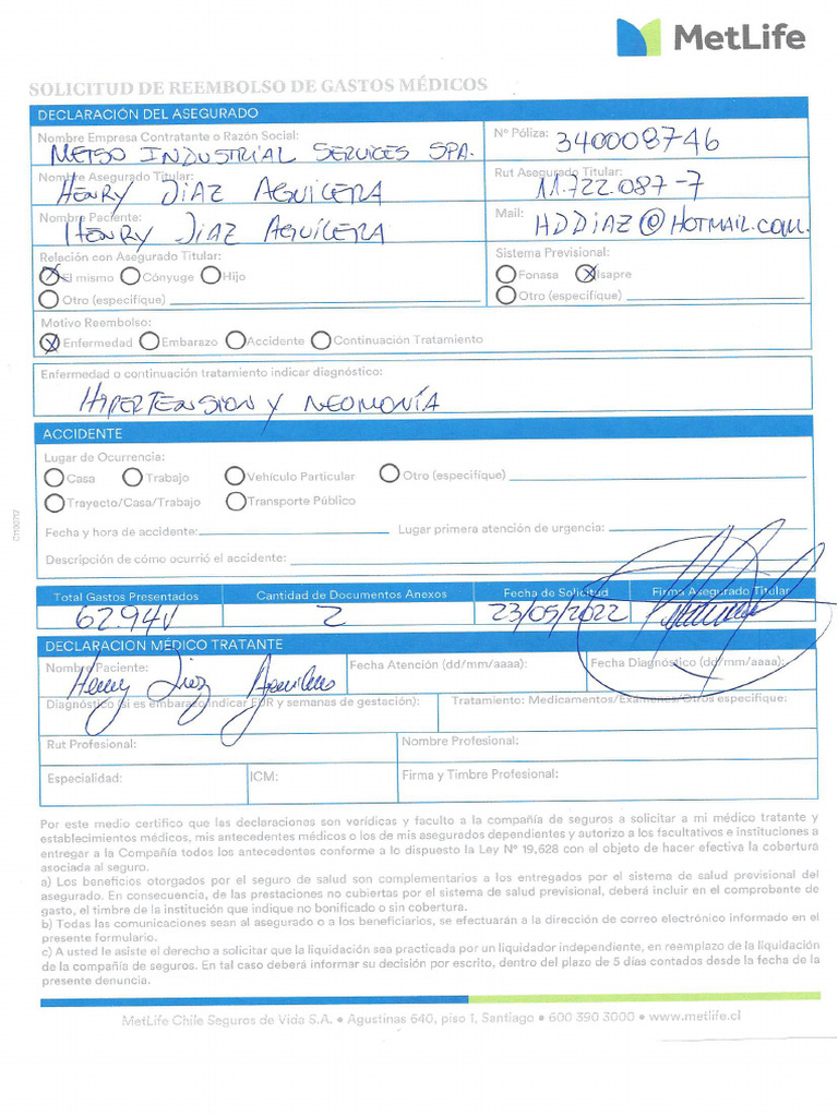 Metlife Medicamentos | PDF