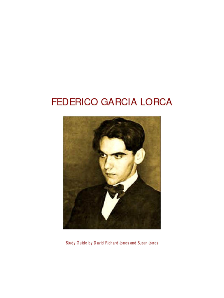 Federico Garcia Lorca | PDF | Federico García Lorca | Homosexuality