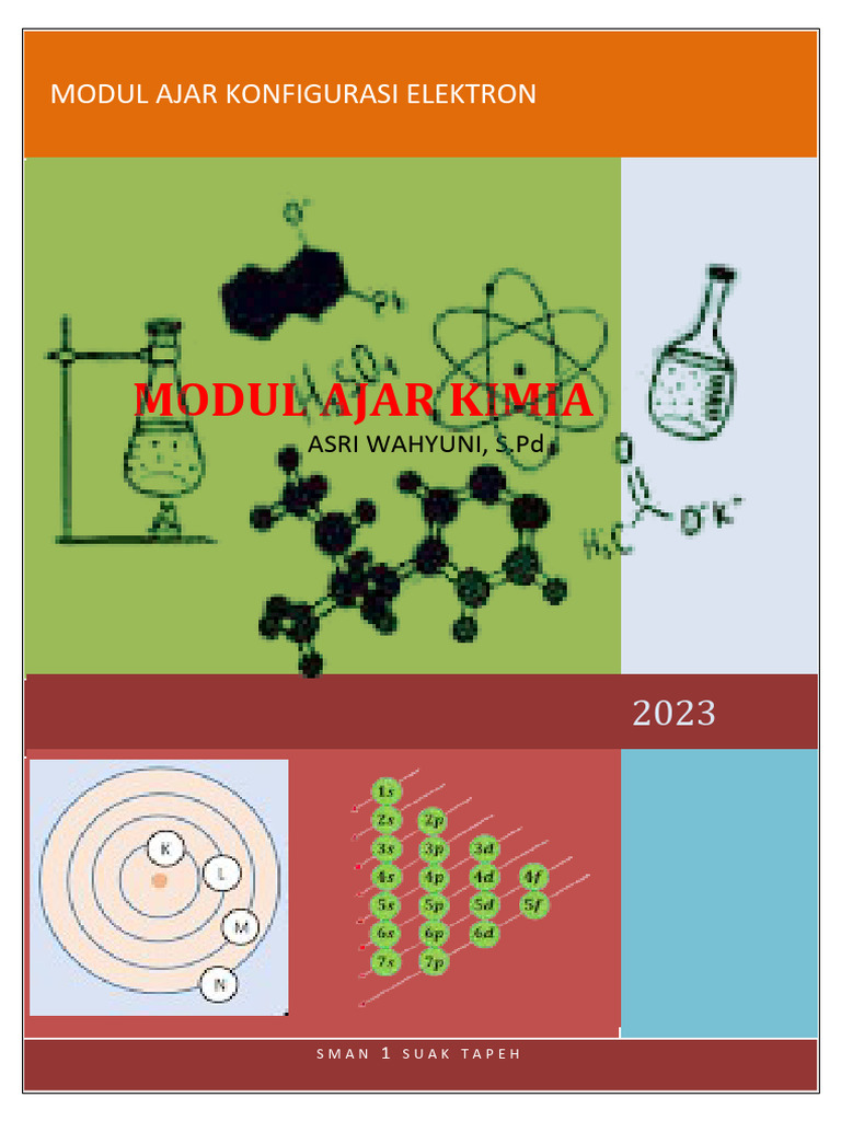 Modul Ajar Konfigurasi Elektron | PDF