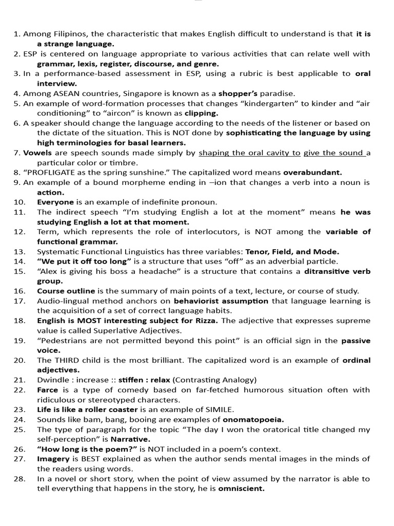 Major 1 | PDF | English Language | Language Education