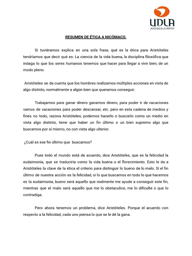 Apunte II | PDF | Virtud | Immanuel Kant