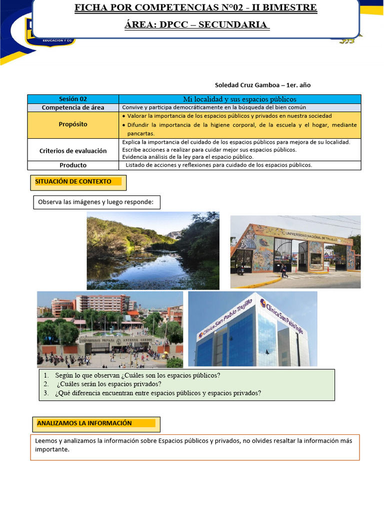 Ficha Bienes y Servicios 1ro 2 | PDF | Evaluación | Estado (política)