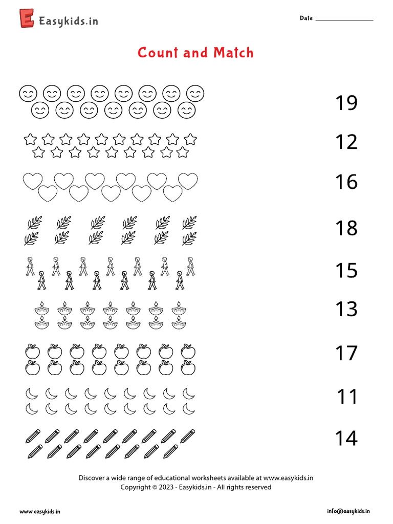 Count and Match | PDF