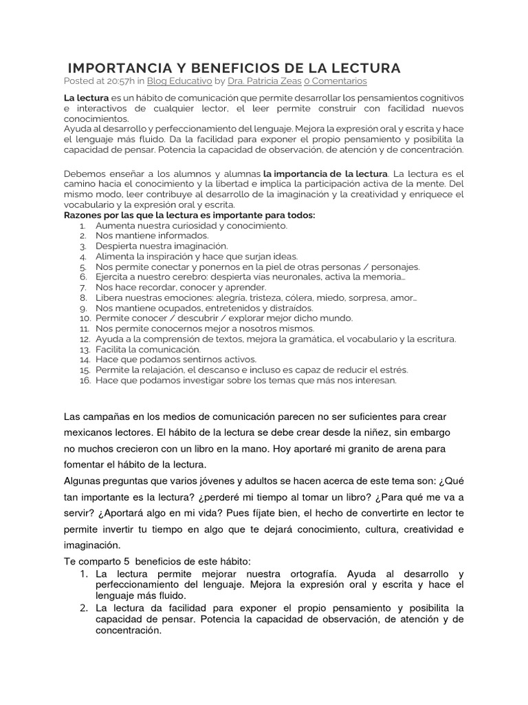 Decimo Lectura | PDF | Aprendizaje | Autoestima