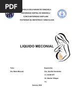 Líquido Amniótico Meconial: Evidencias 2018 | PDF | Parto | El embarazo