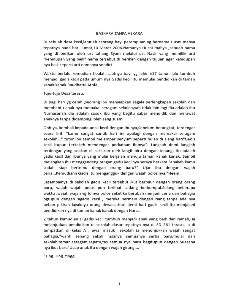 Baskara Tanpa Askara | PDF | Kesehatan Holistik