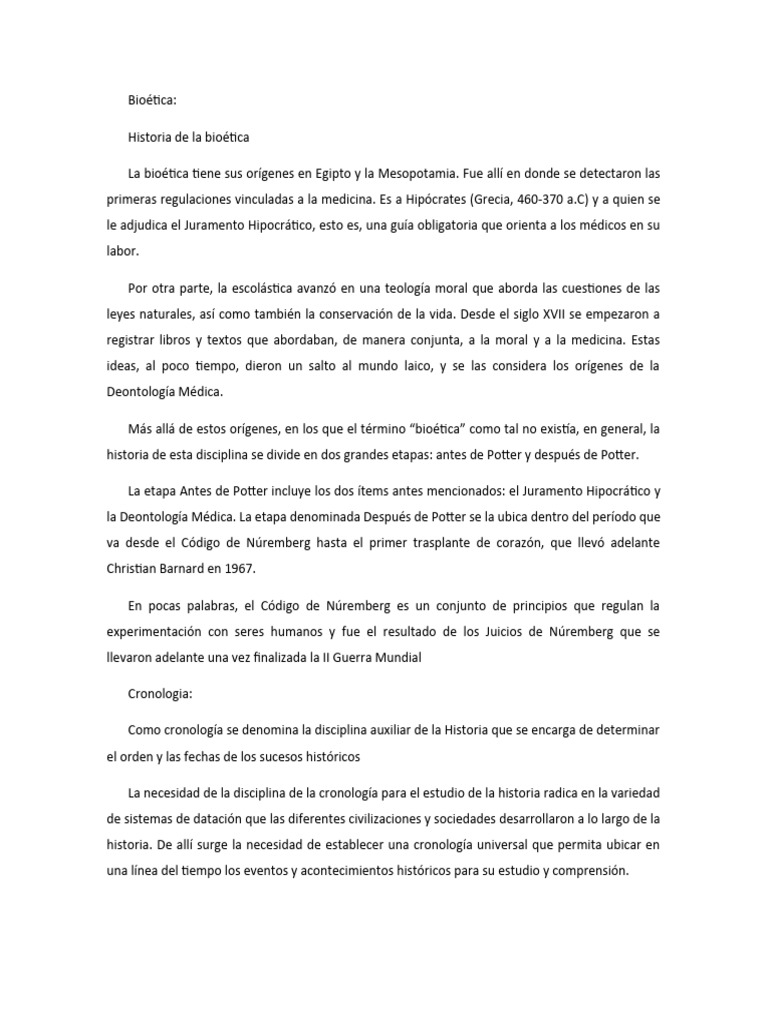 Bioética | PDF | Bioética