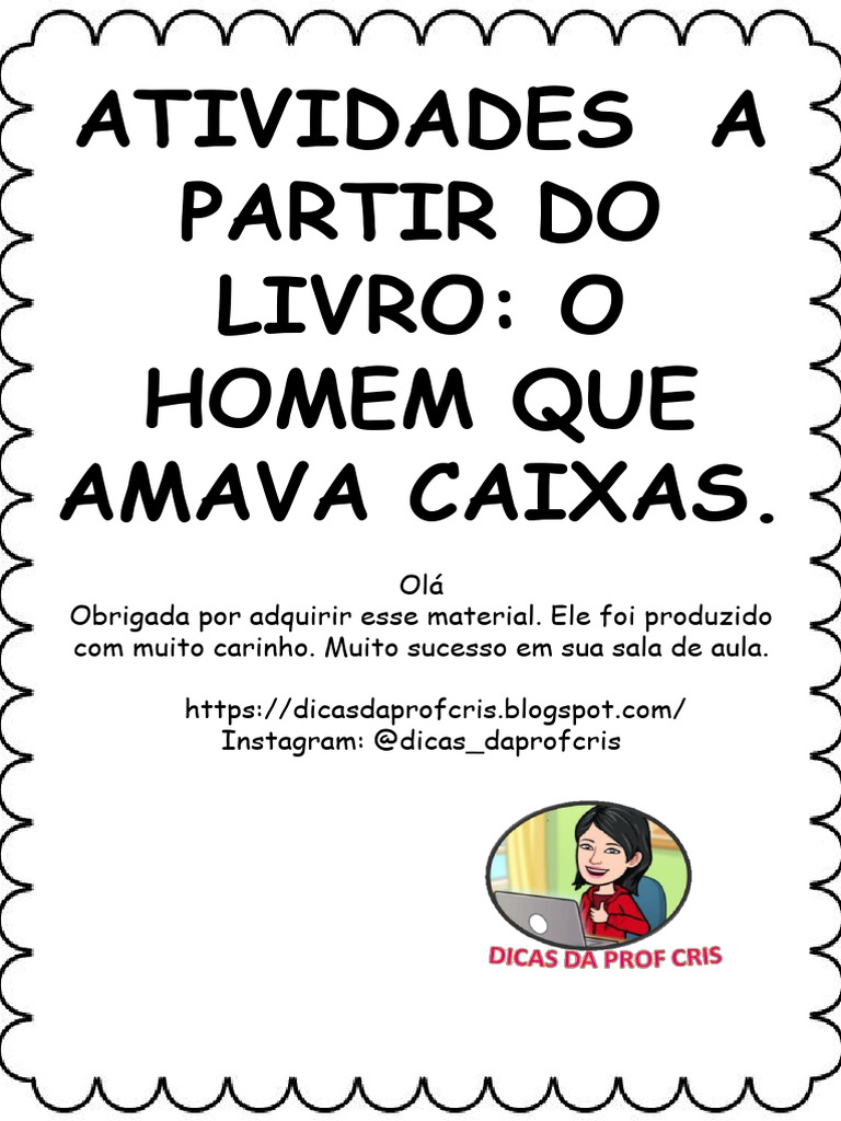 Homem Que Amava Caixas | PDF