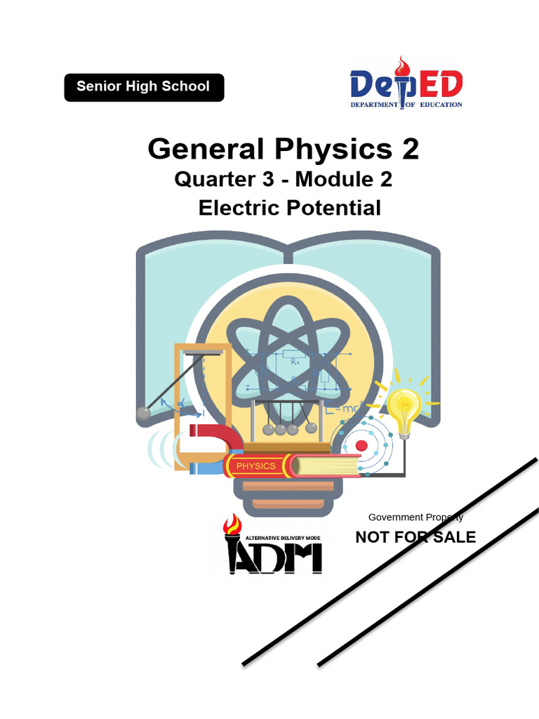 Eneral-Physics-2 12 Q3 Mod2 Electric-Potential-version4 | PDF | Electronvolt | Potential Energy
