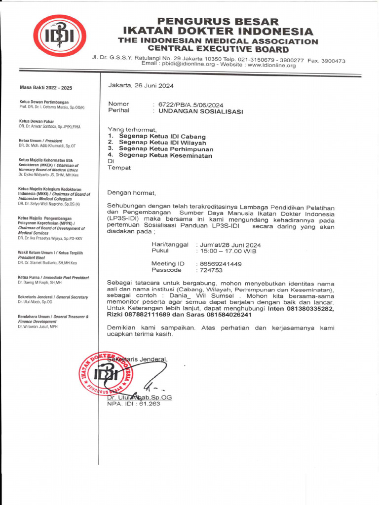Sosialisasi LP3S Idi-28 Juni 202420240626 - 16502624 | PDF