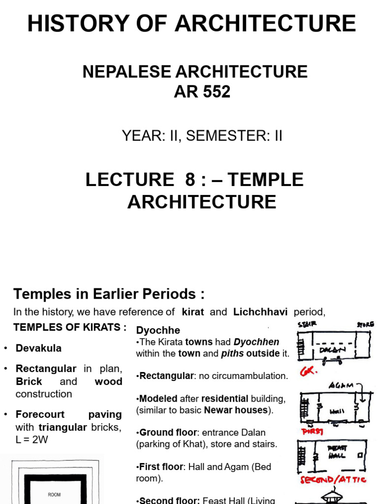 Nepalese Temple Architecture | PDF | Kathmandu