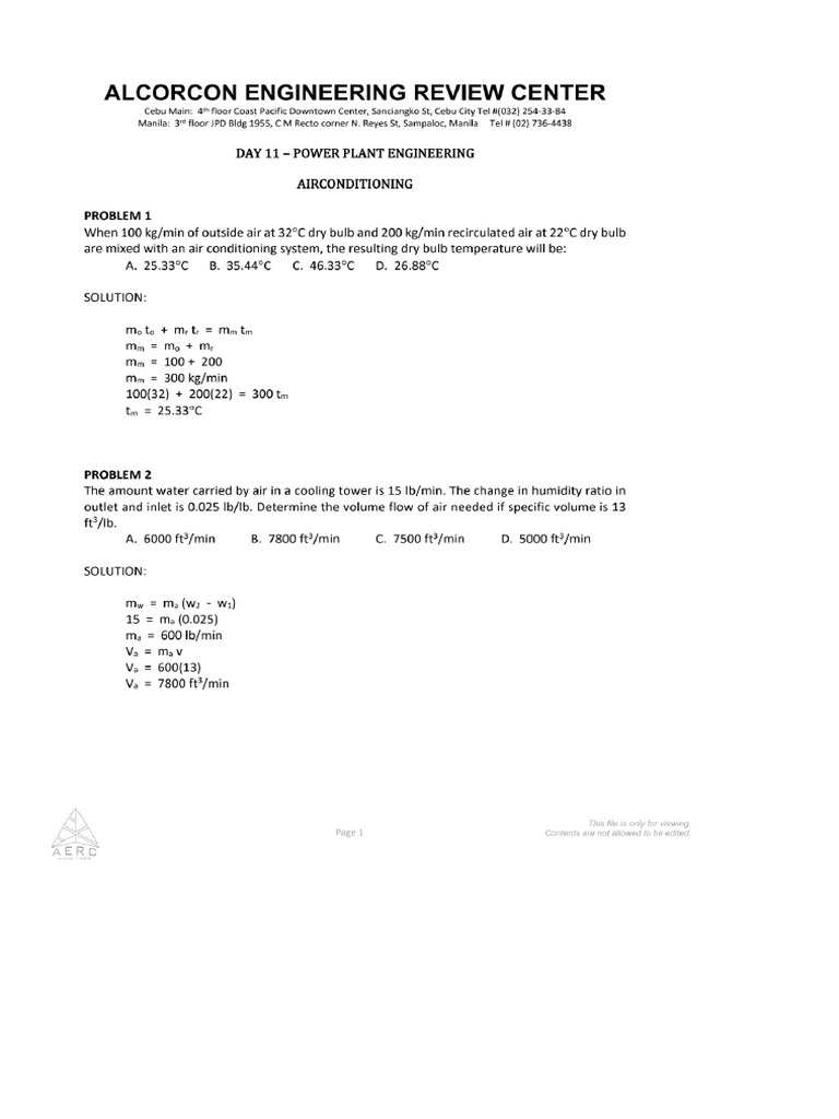 Sample Problems PPE Day 11 | PDF