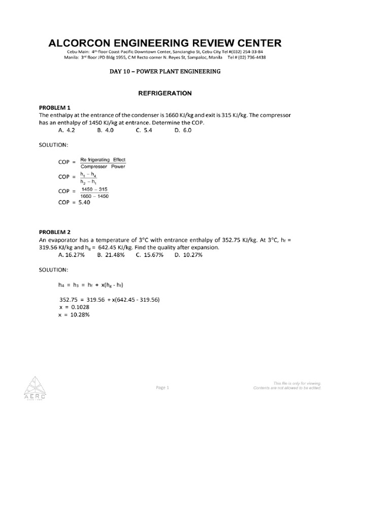 Sample Problems PPE Day 10 PDF