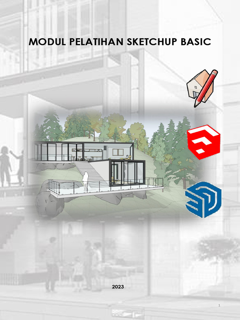 Modul Pelatihan Sketchup | PDF