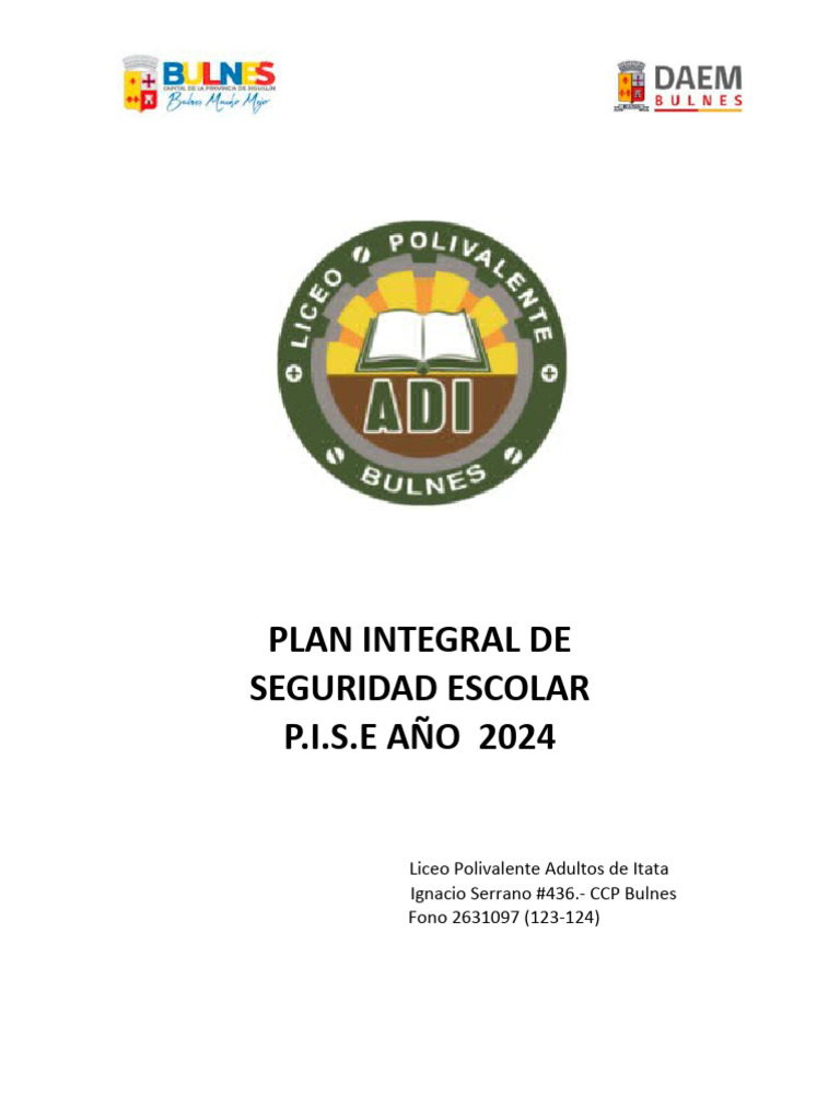 PISE | PDF | Bienestar