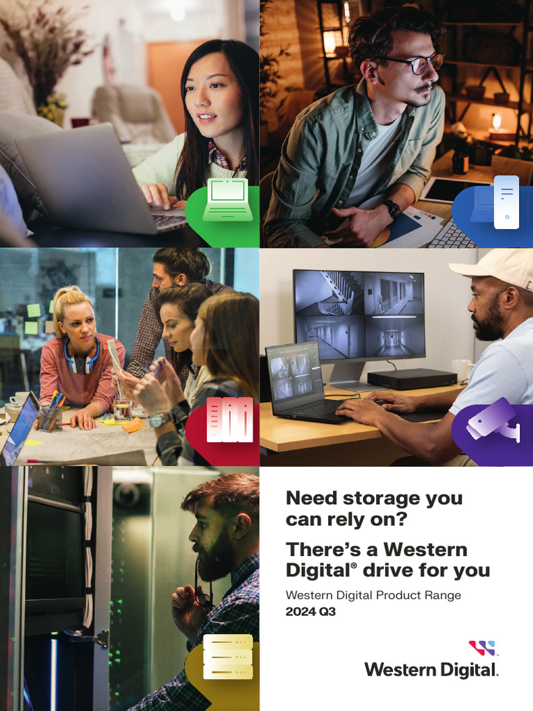 Brochure WD Color Brand | PDF | Hard Disk Drive | Solid State Drive