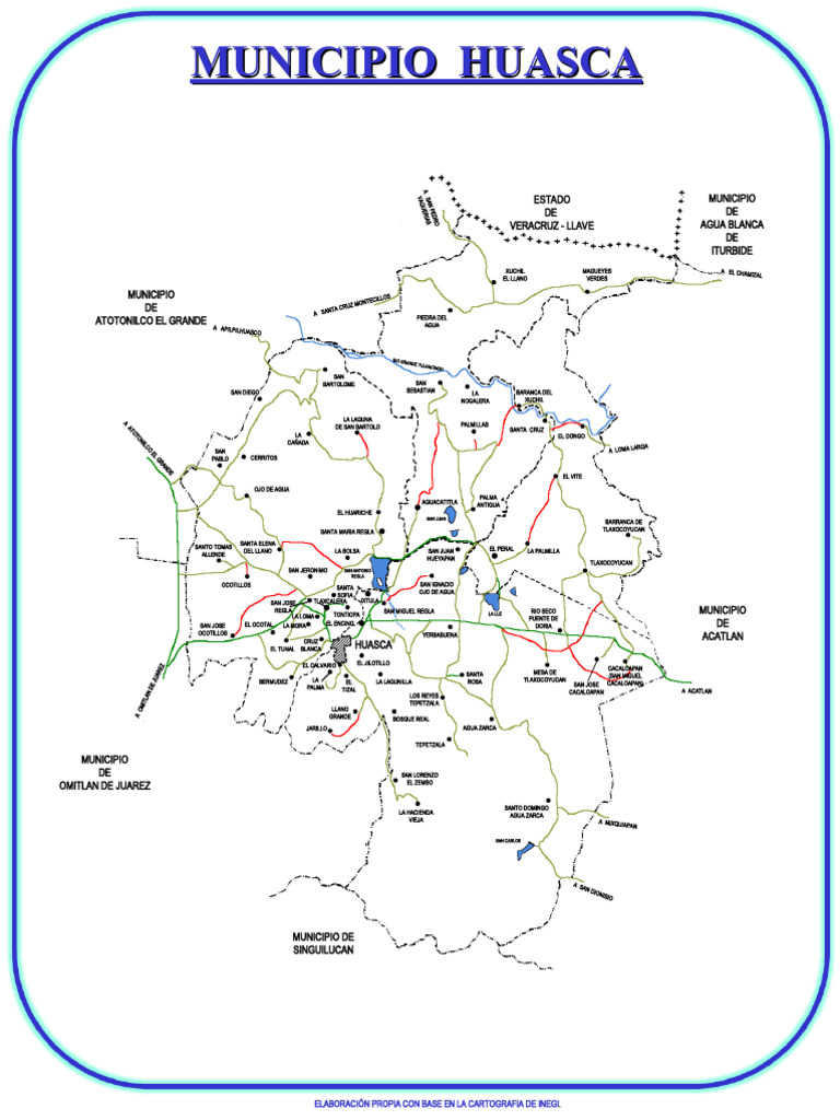 024 Mapa Huasca | PDF