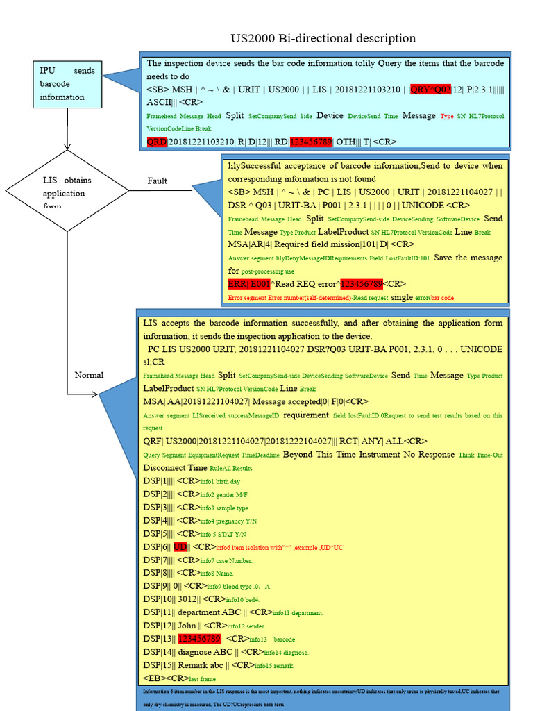 US2000 LIS Protocol | PDF | Computer Engineering | Telecommunications
