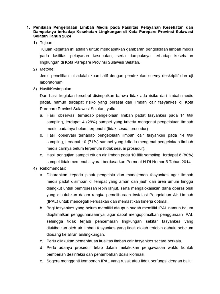 Draft Laporan Kegiatan U Laptah 2024 | PDF