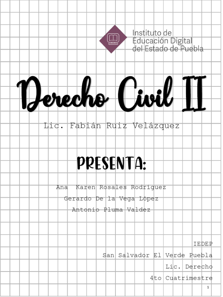Derecho Civil Ii | PDF | Posesión (Ley) | Herencia