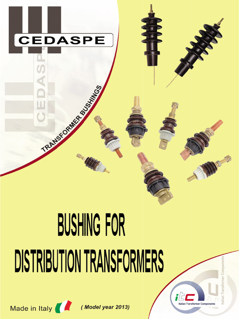 11 ED - 1 KV Bushings MY2013 | PDF | Transformer | Insulator (Electricity)