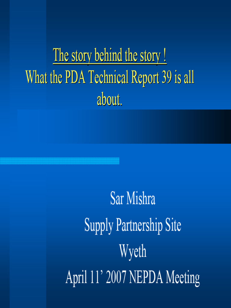 the-story-behind-the-story---what-the-pda-technical-report-39-is-all ...