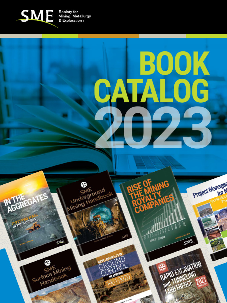 SME 2023 Book Catalog F1 Low | PDF | Mining | Mill (Grinding)