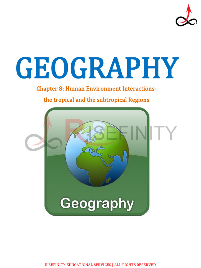 Chapter 8 Human Environment Interactions Watermark | PDF | Amazon ...