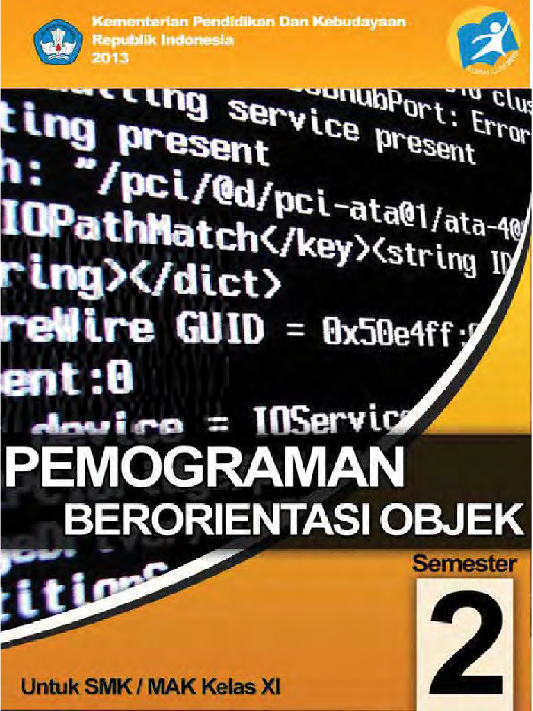 2135 - 9a49 - Pemrograman Berorientasi Objek 2 Kelas 11 SMK | PDF