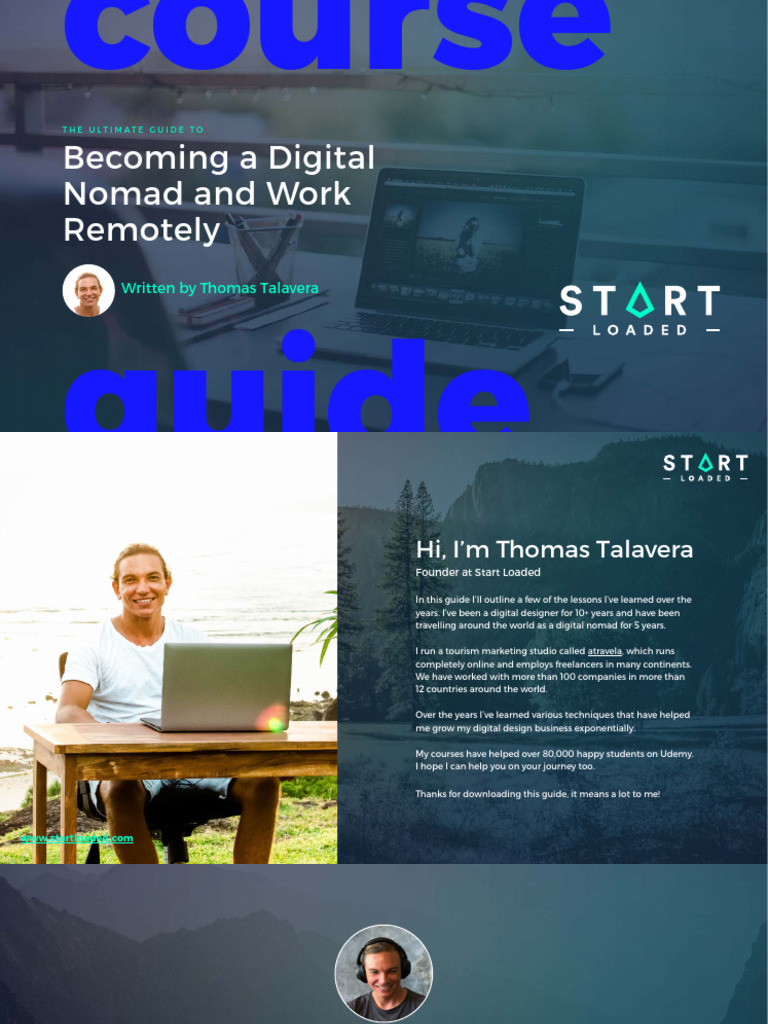 The Ultimate Guide To Becoming A Digital Nomad and Working Remotely - Start Loaded - Ebook - LM ...
