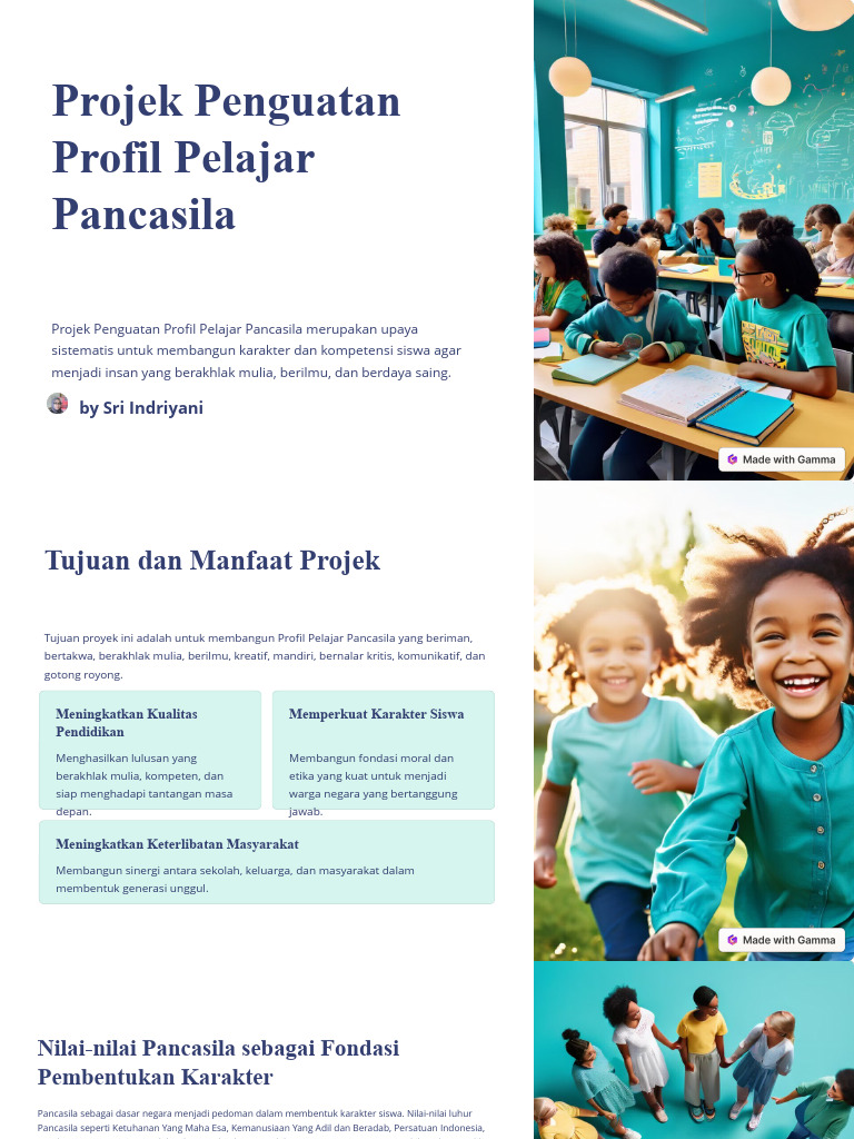 Projek Penguatan Profil Pelajar Pancasila | PDF