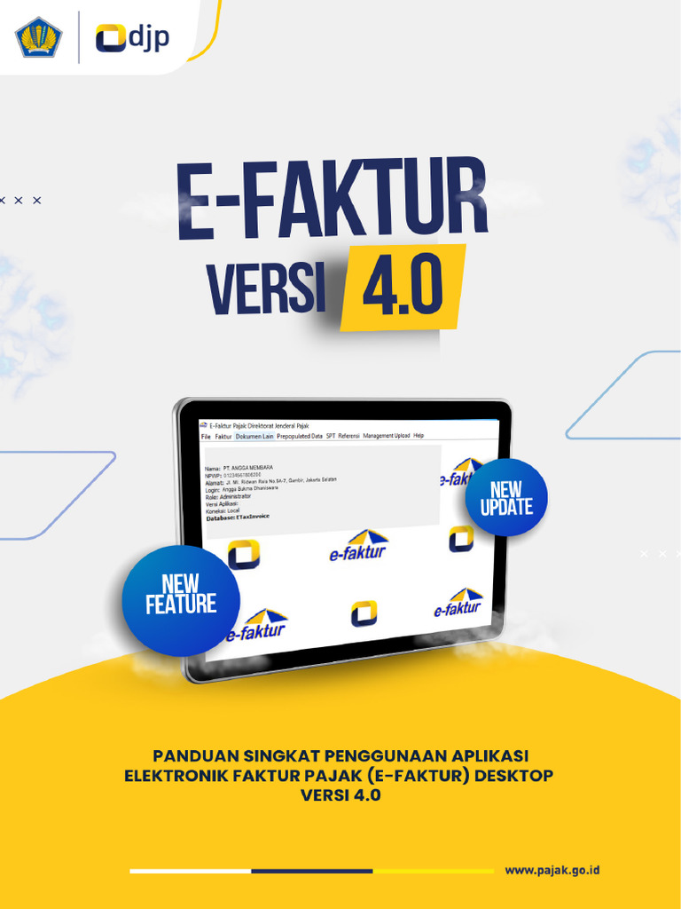 Efaktur - Buku Panduan Efaktur Versi 4.0 - Edisi - 20240718 | PDF