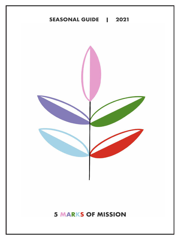 SG 2021 Five Marks of Mission | PDF | Paul The Apostle | Disciple (Christianity)