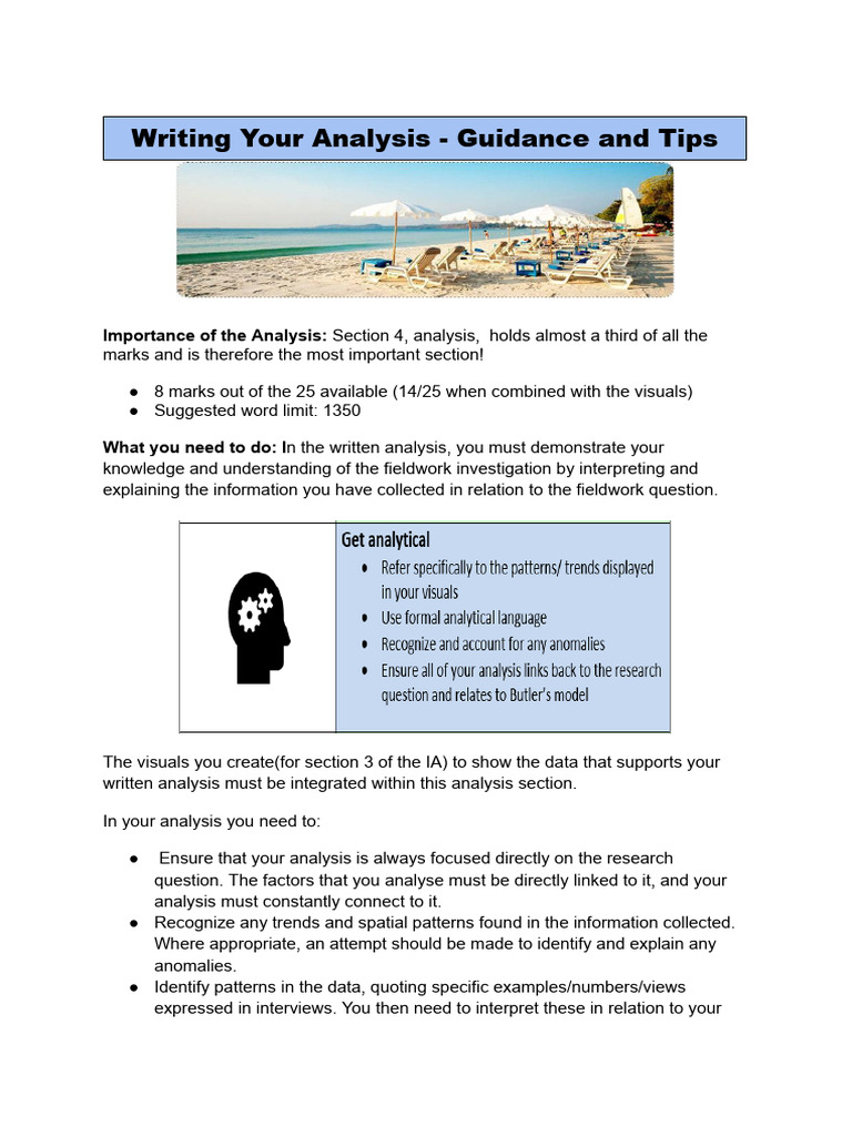 Effective Analysis Tips for Fieldwork | PDF | Statistics | Data