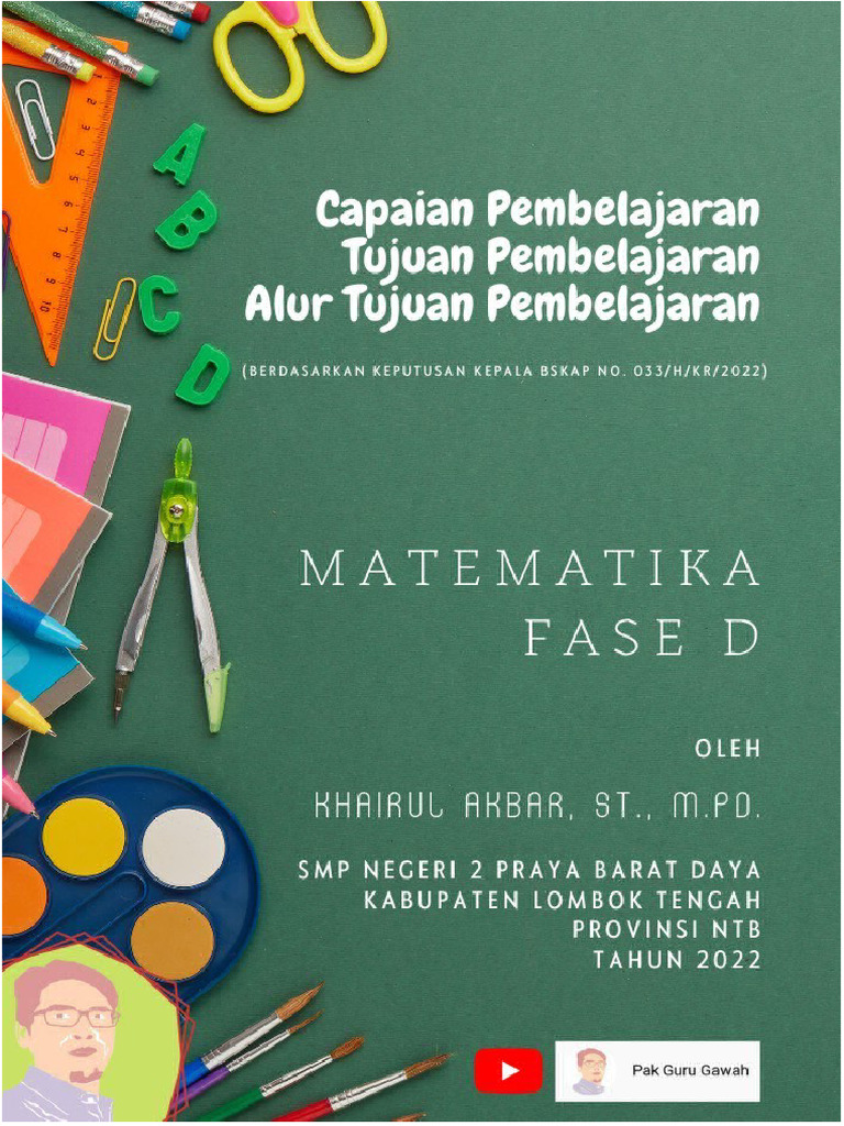 ATP Matematika | PDF | Seni | Sains & Matematika