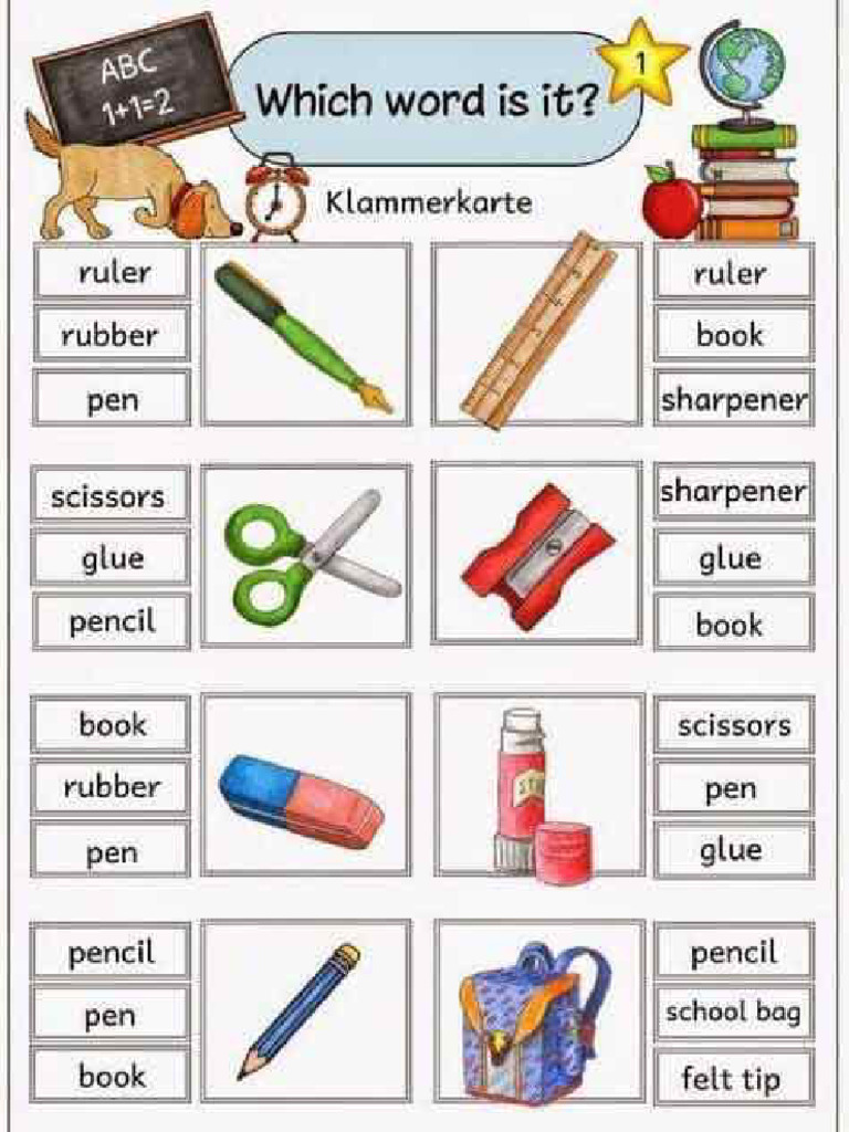 Which Word Is It | PDF