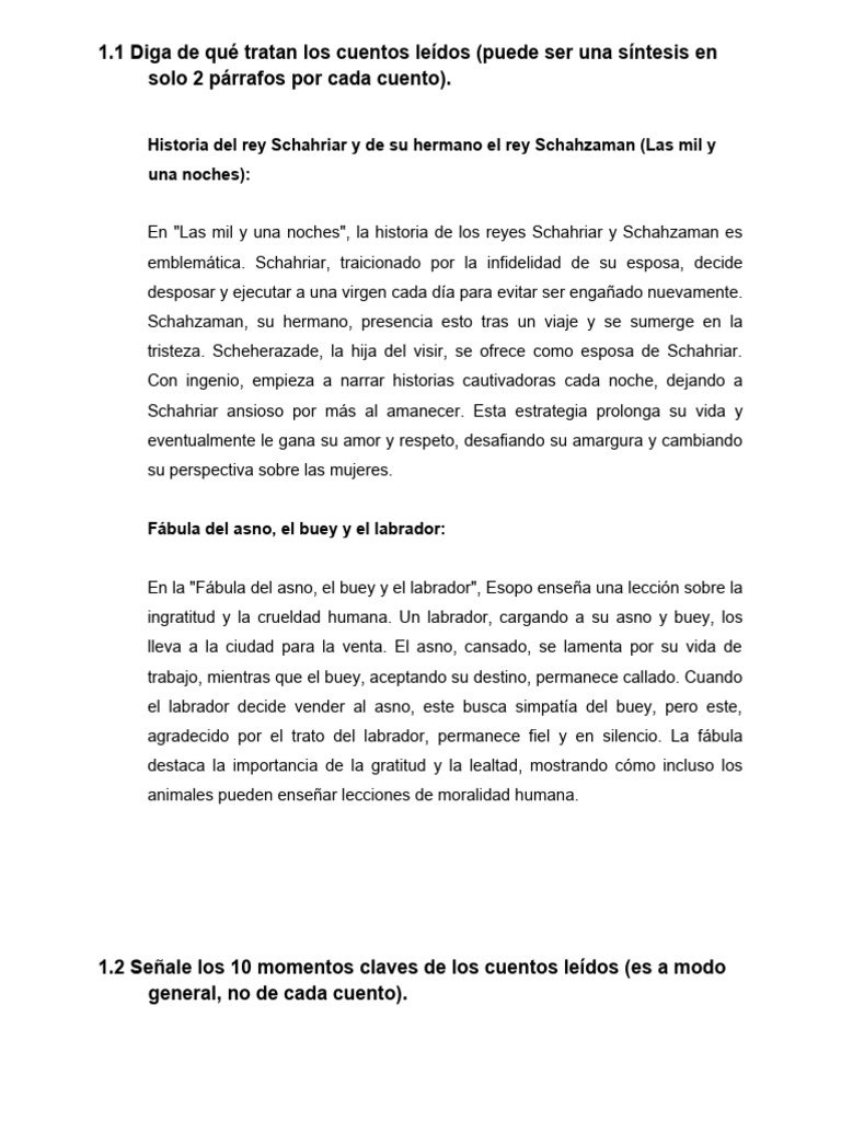 Trabajo Final Español | PDF | Suspense (Género)
