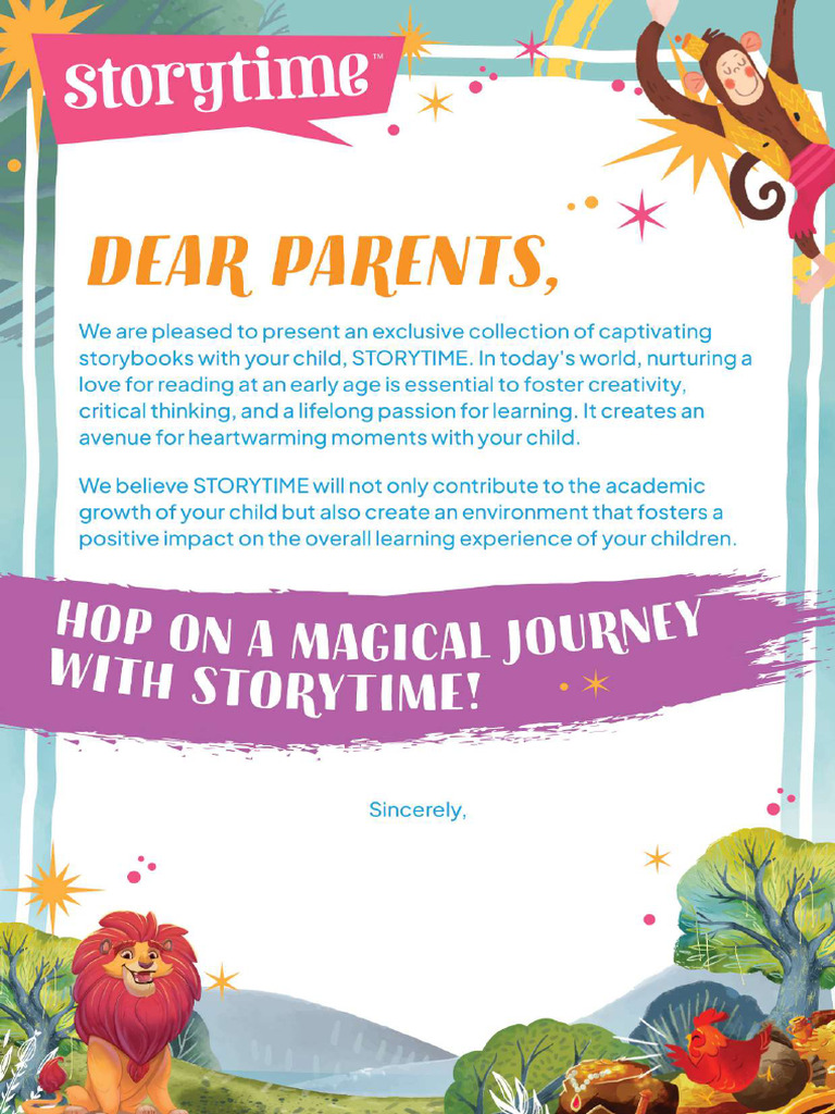 Storytime - Parents | PDF
