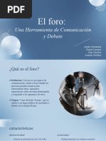 Informatica Foros Especializados | PDF | Foro de Internet | Comunicación